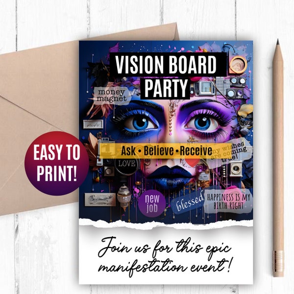 Vision Board Party - Etsy