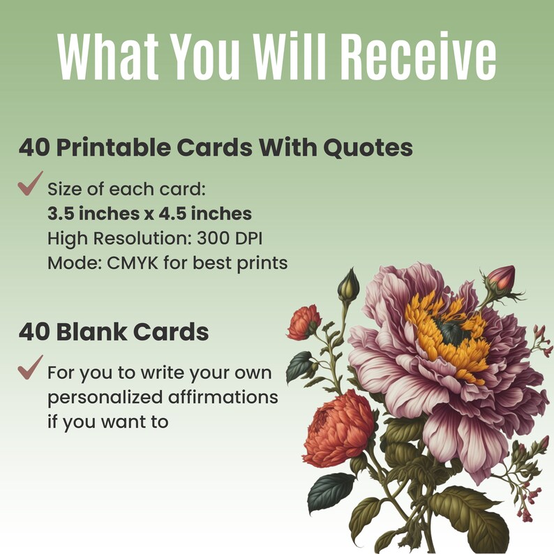 Printable Postpartum Affirmation Cards for Moms Who Are Experiencing ...