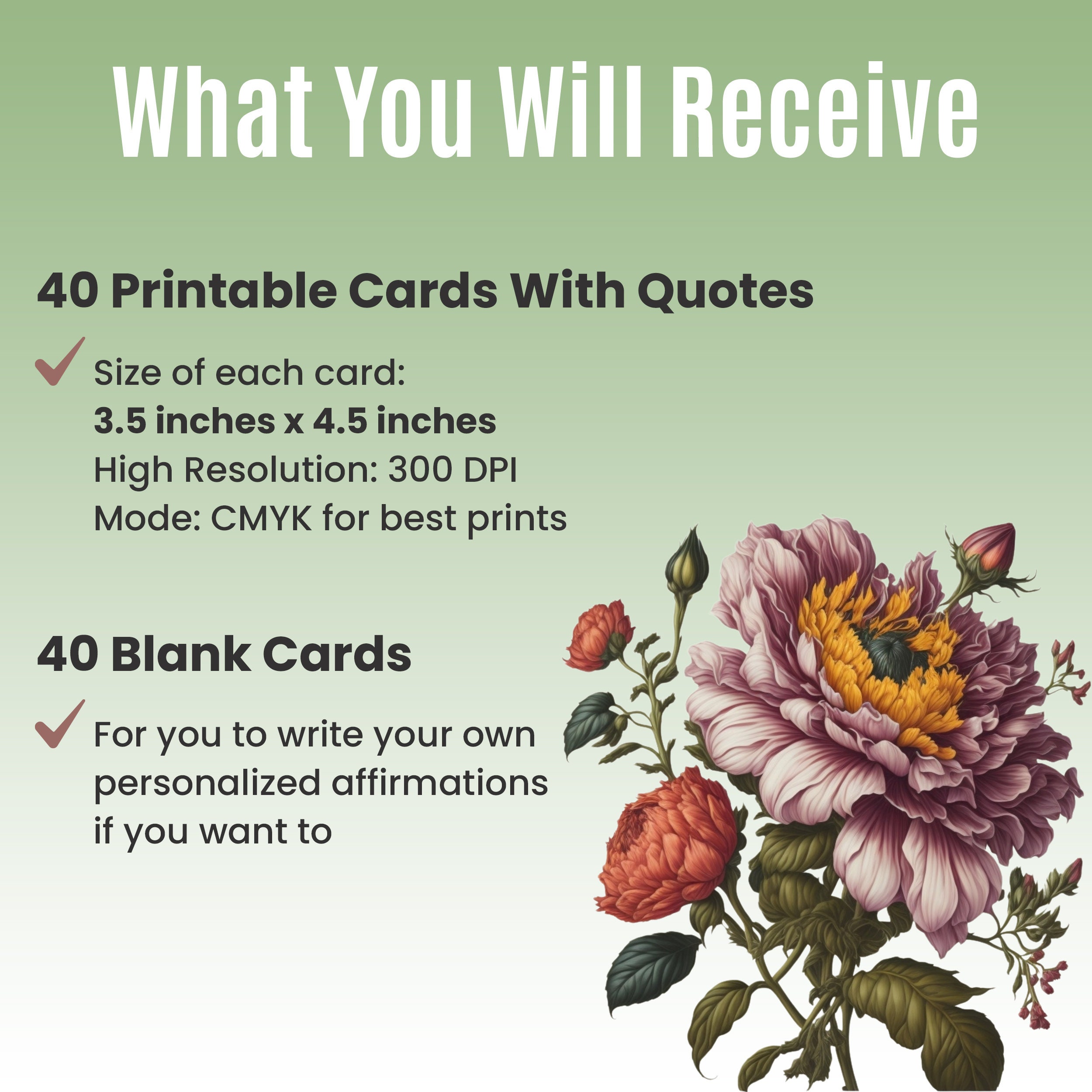 Printable Postpartum Affirmation Cards for Moms Who Are Experiencing ...