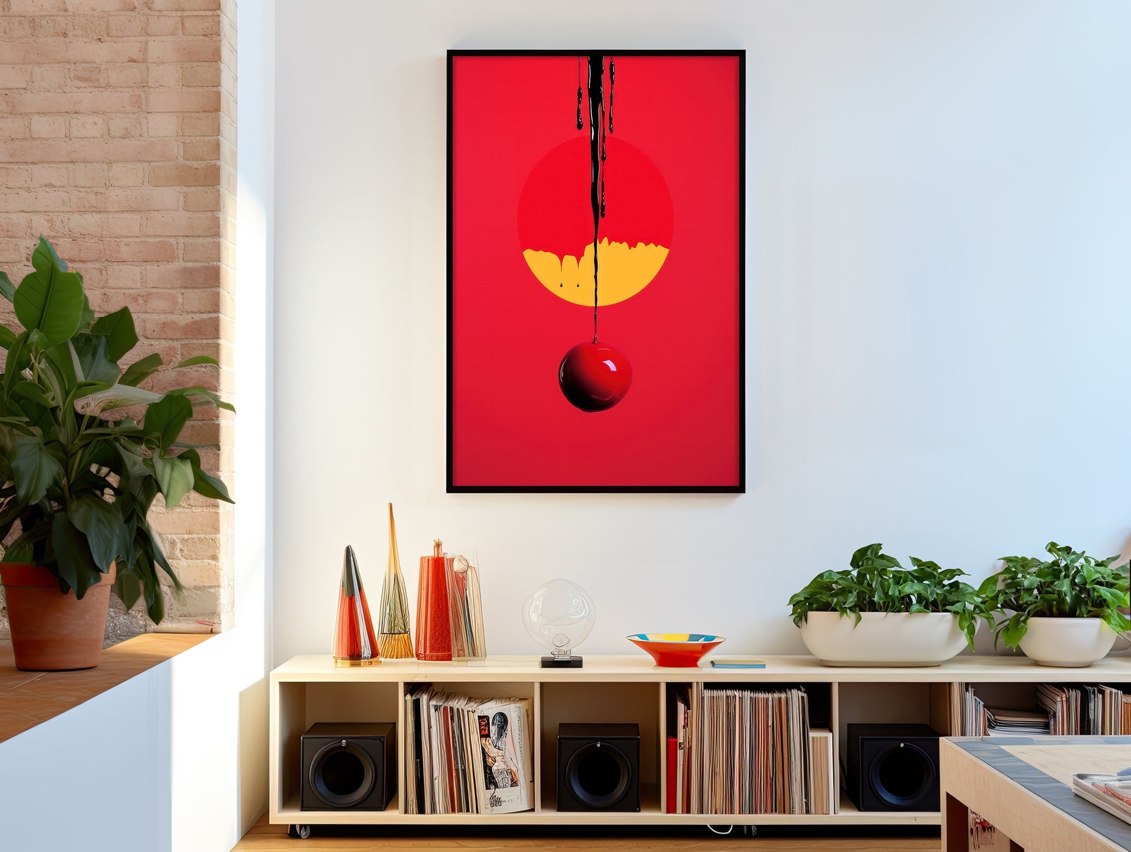 Psychedelic Cherry Art, Trippy Colorful Art, Chiaroscuro, Pop-culture ...