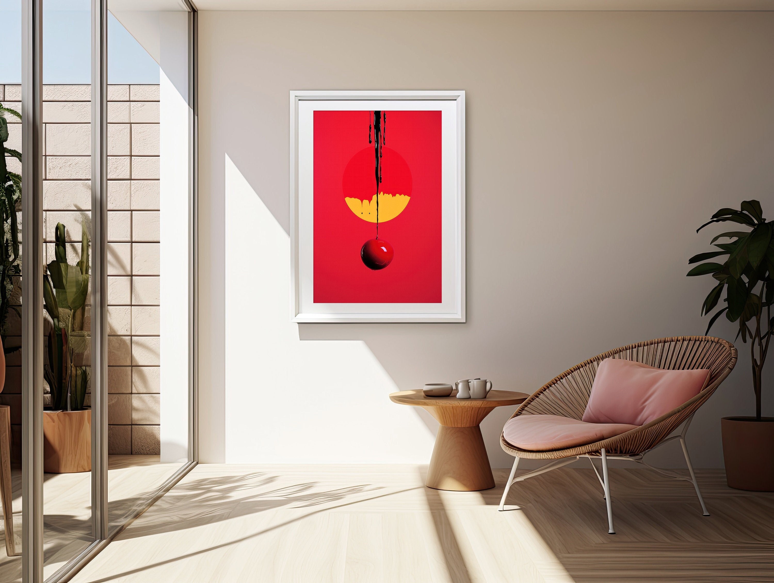 Psychedelic Cherry Art, Trippy Colorful Art, Chiaroscuro, Pop-culture ...