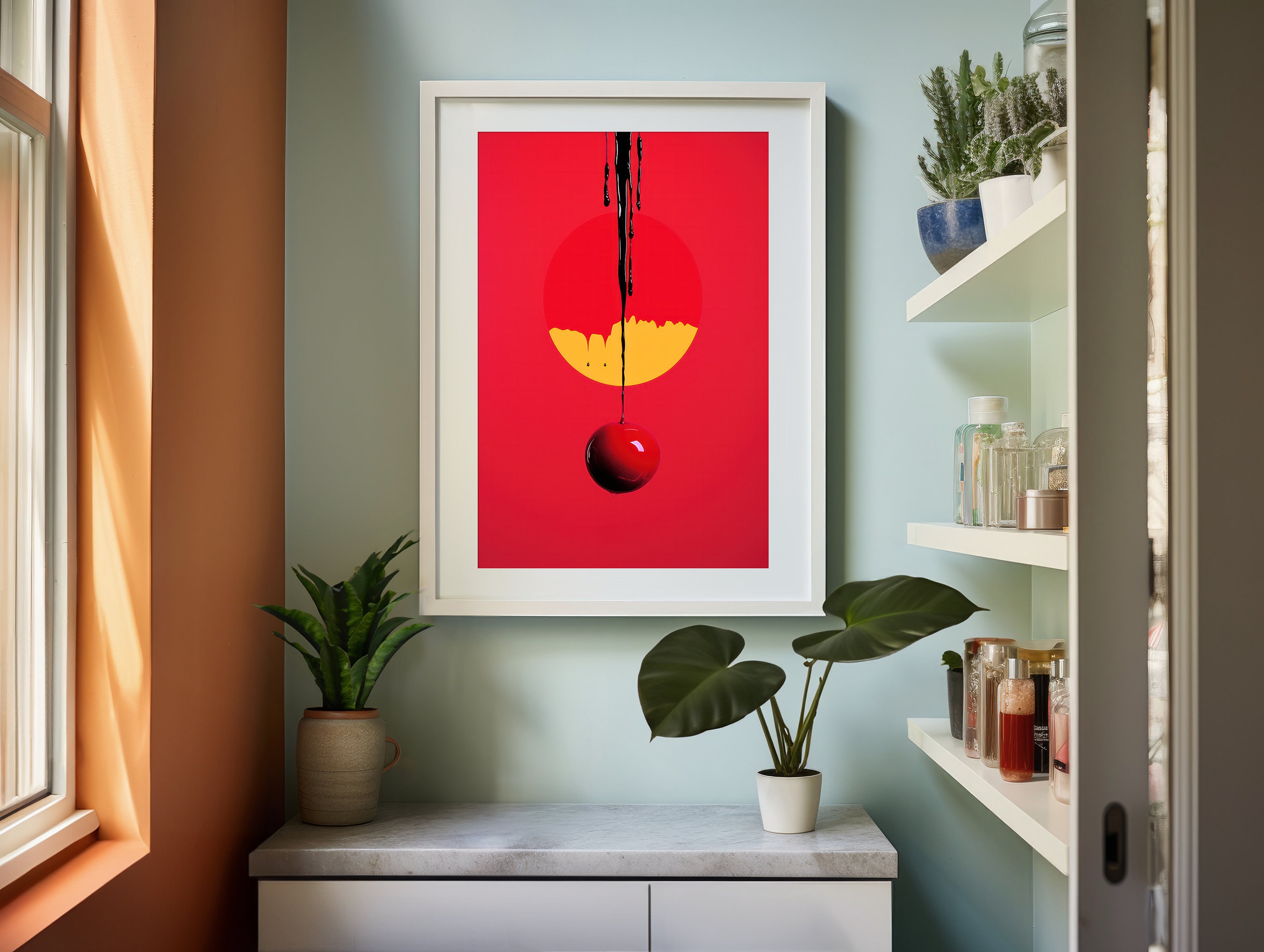 Psychedelic Cherry Art, Trippy Colorful Art, Chiaroscuro, Pop-culture ...