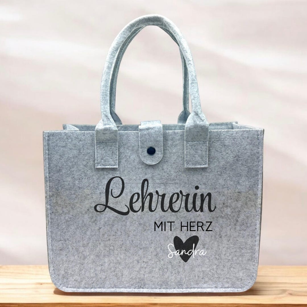 Tasche Lehrerin Mit Herz