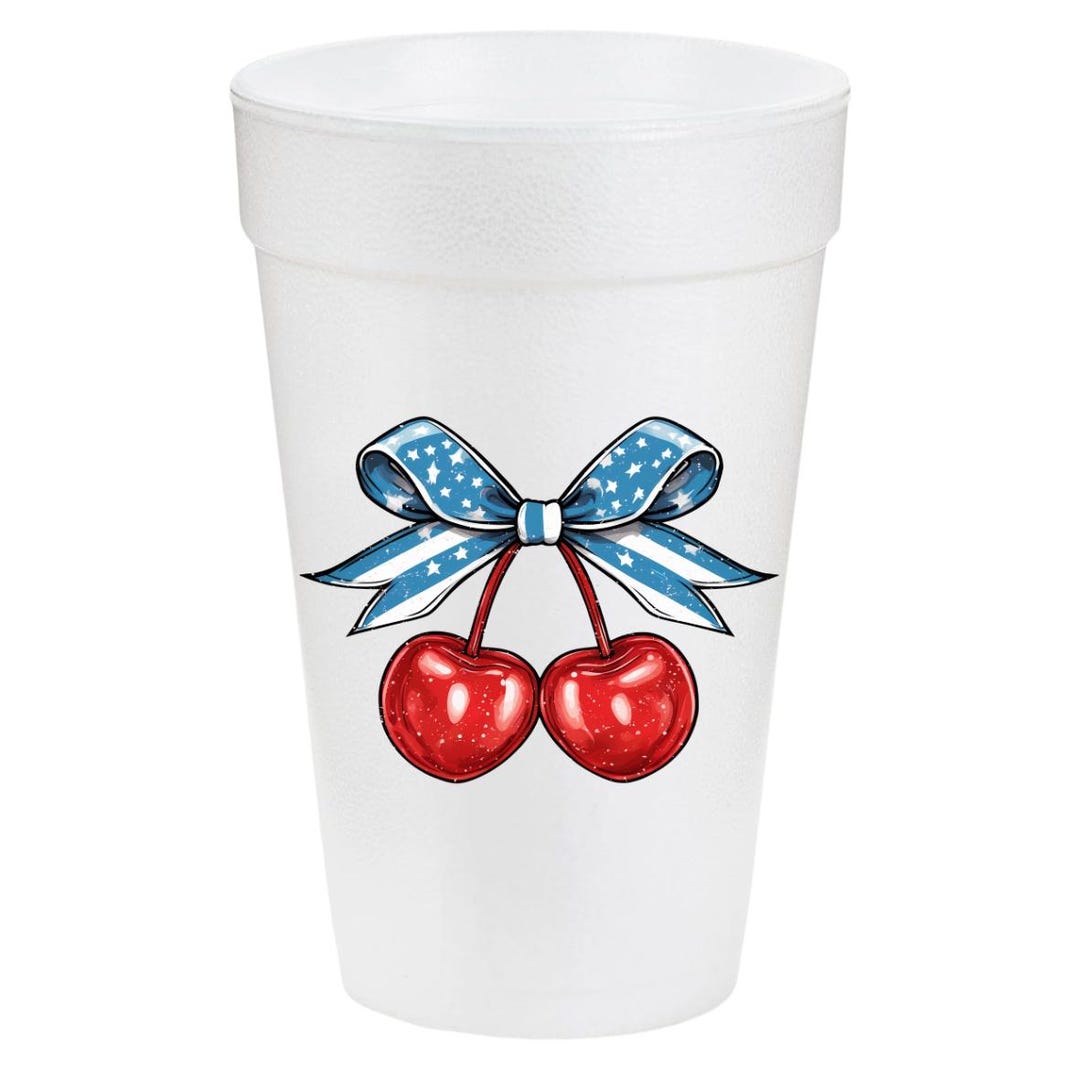 USA Cherries 20oz Cups - Etsy