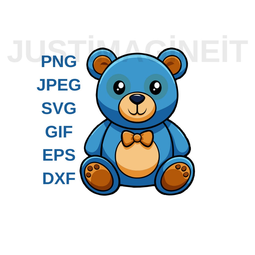 Teddy Bear SVG Cricut - Etsy