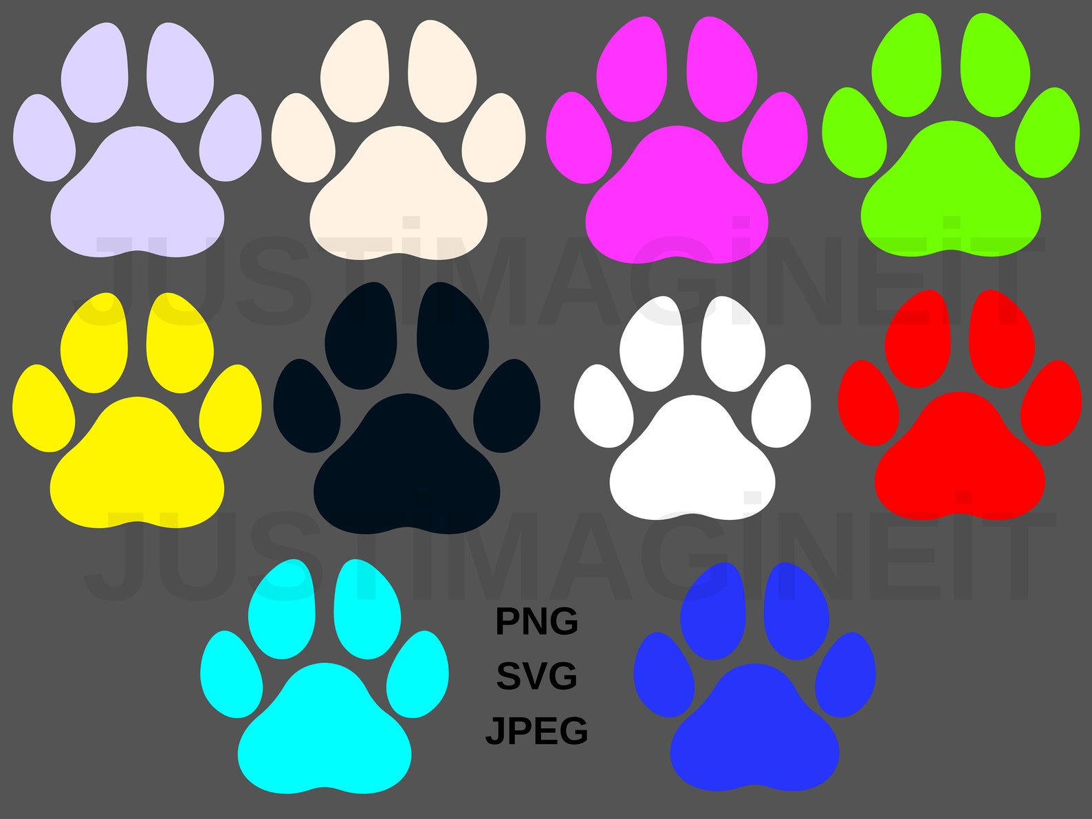 Dog Paw Print Svg, Dog Paw SVG, Dog Svg, Paw Svg,animal Paw Svg, Animal ...