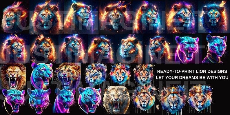 Lion SVG Bundle, Lion Svg, Lion Head Svg, Lion Silhouettes, Lion Png ...