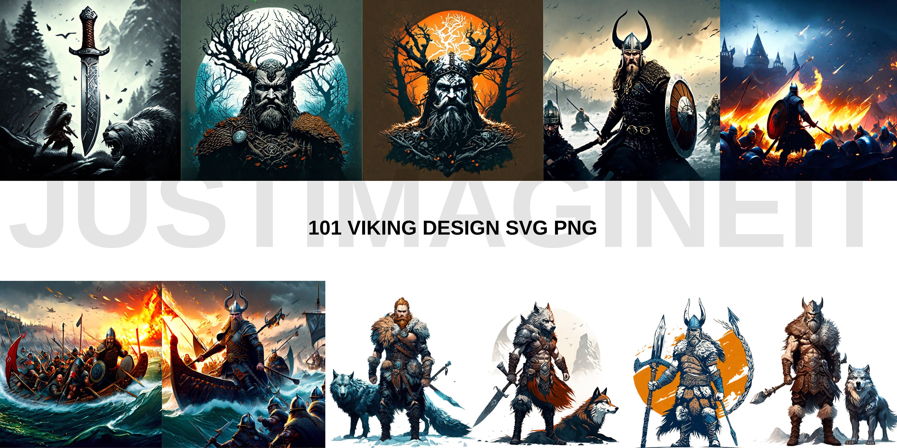 Celtic and Viking Svg Bundle, Valhalla Svg, Viking Bundle Clipart ...