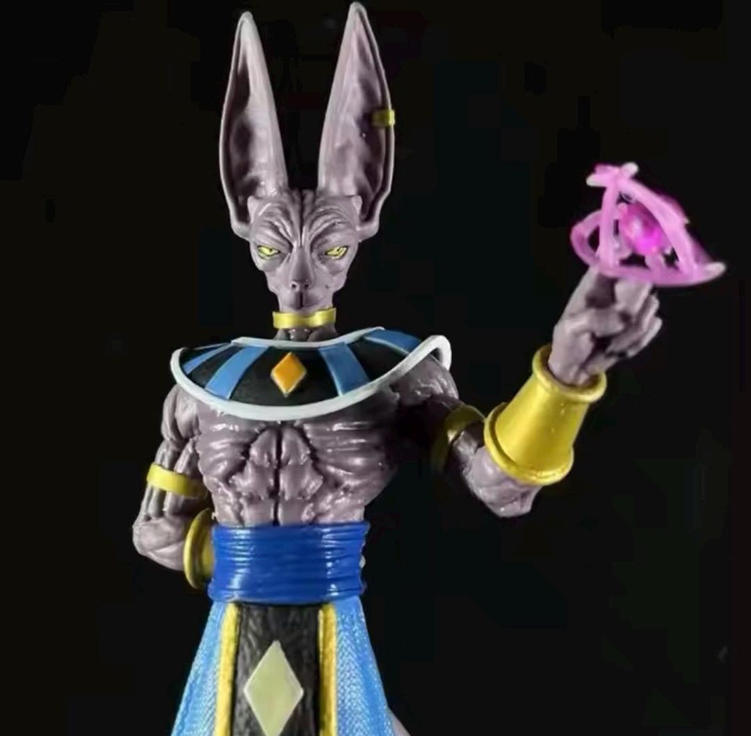 Dragon Ball Super Beerus Figure 30cm Manga Anime - Etsy