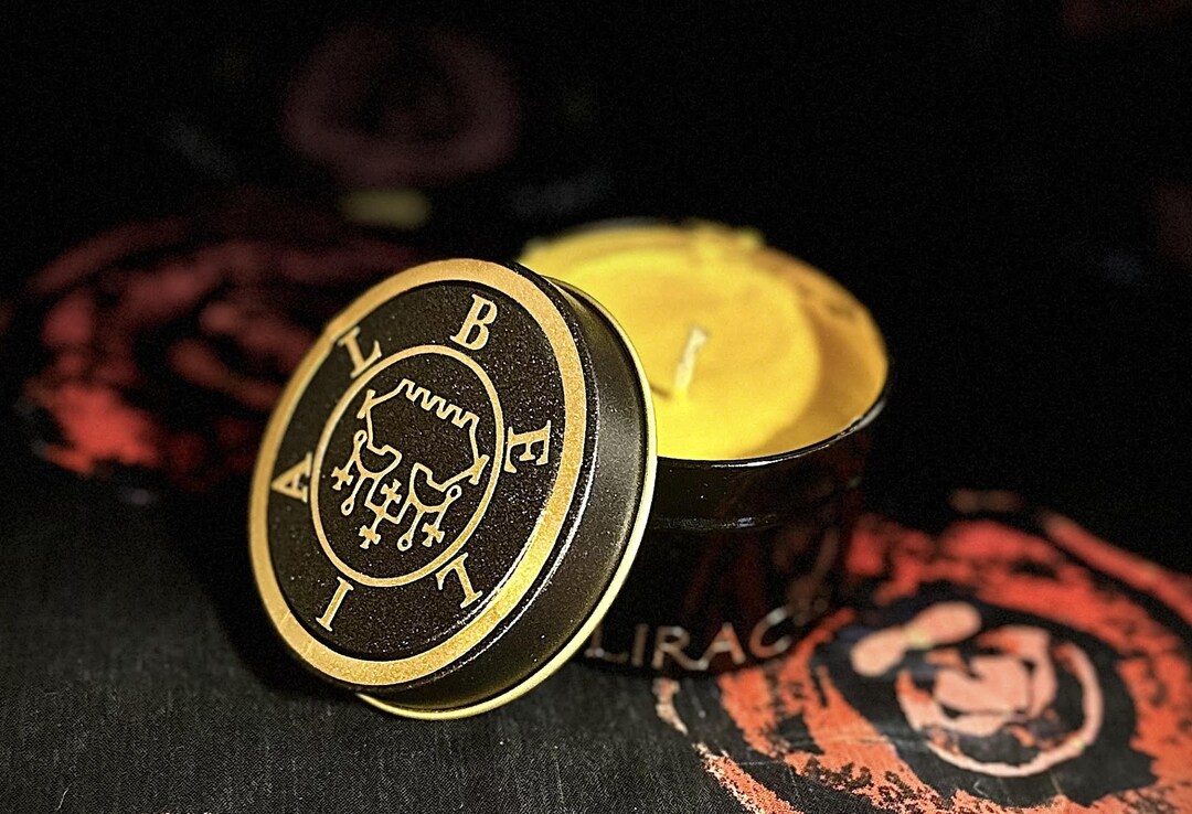 King Belial Handmade Scented Candle for Ritual, Offering, Invocation ...