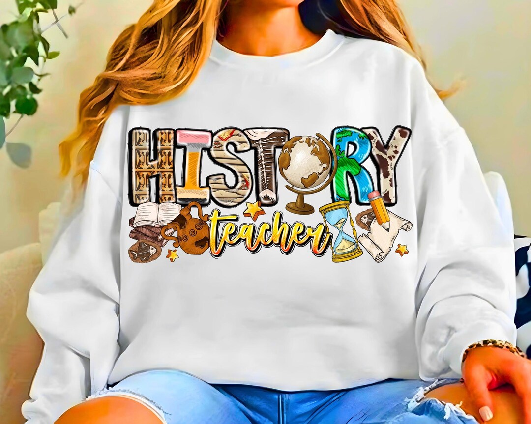 SVG History Teacher Sublimation Design Png,love History Png,first Day ...
