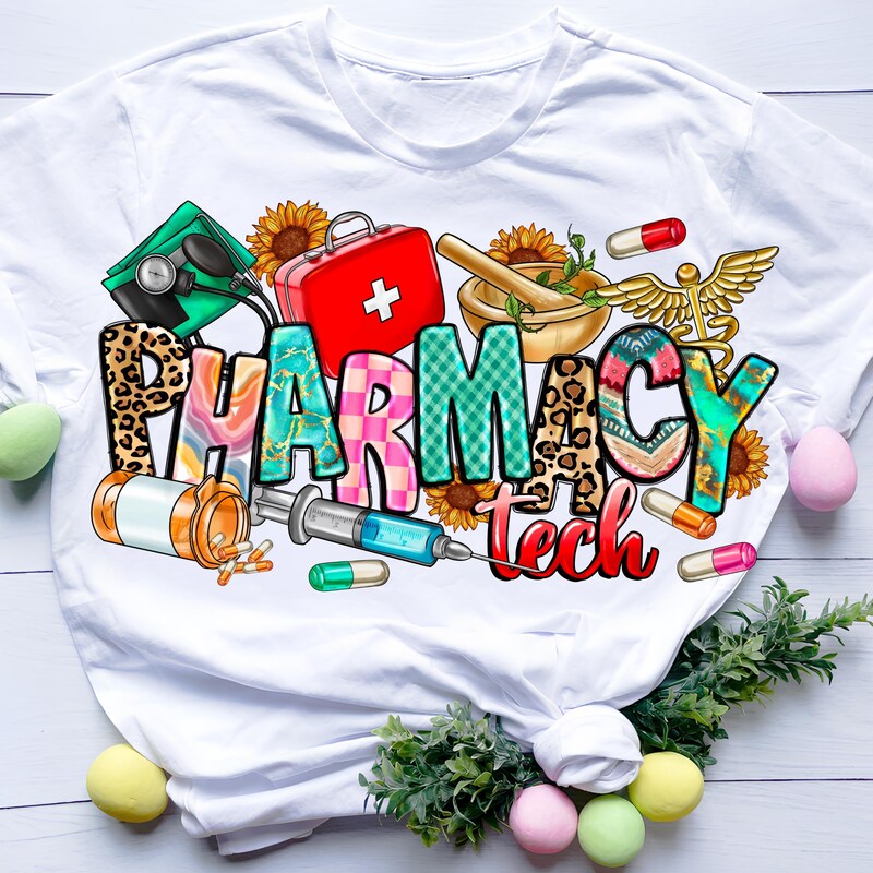 Pharmacy Tech Badge - Etsy