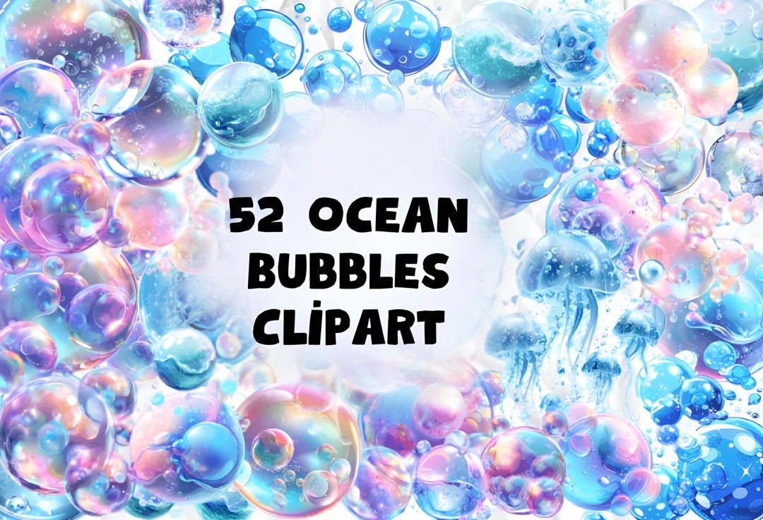 52 High-resolution Ocean Bubbles Clipart Vector Ocean Bubbles Clipart ...