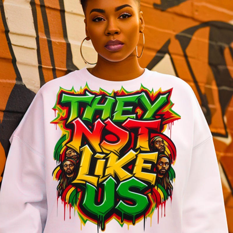 They Not Like Us Svg Png - Etsy