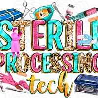 Sterile Processing Tech Svg - Sterile Processing Technician Svg ...