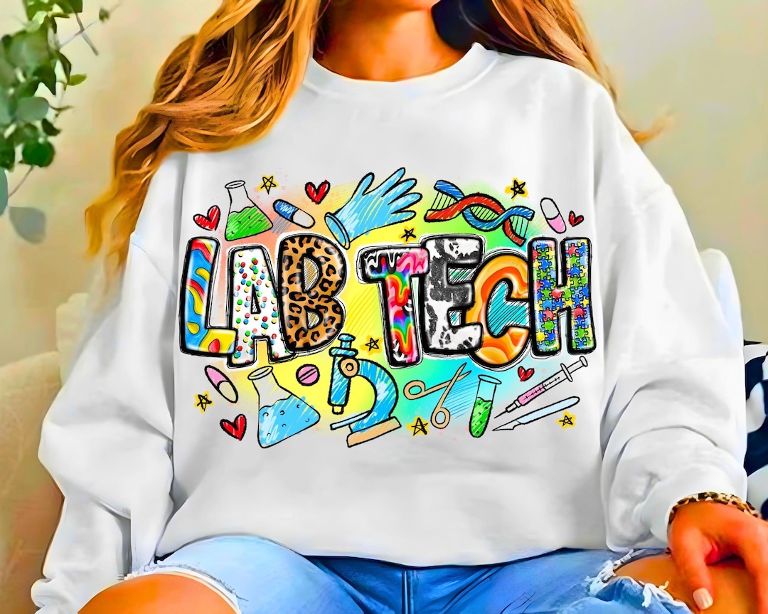 SVG Lab Tech Png Sublimation Design Download,lab Technician Png ...