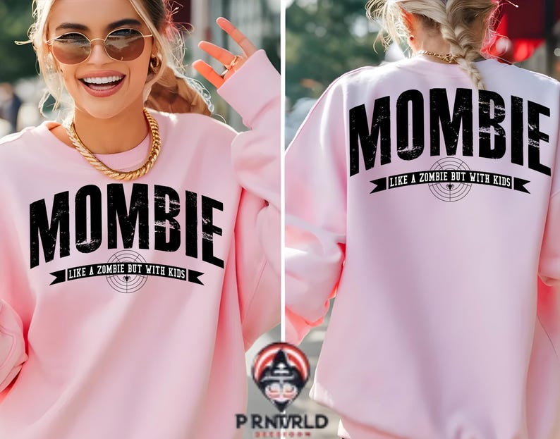 Mombie SVG PNG DXF Eps Halloween Zombie Costume Digital Mombie Like a ...