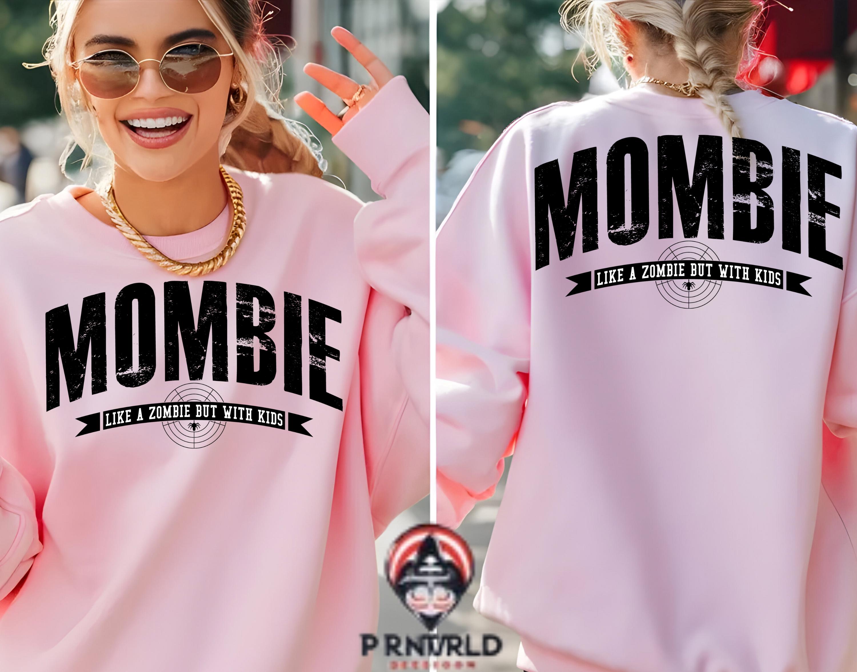 Mombie SVG PNG DXF Eps Halloween Zombie Costume Digital Mombie Like a ...