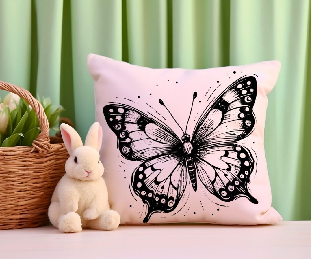 12 Monarch Butterfly Vector Silhouette, Caterpillar Monarch Butterfly ...