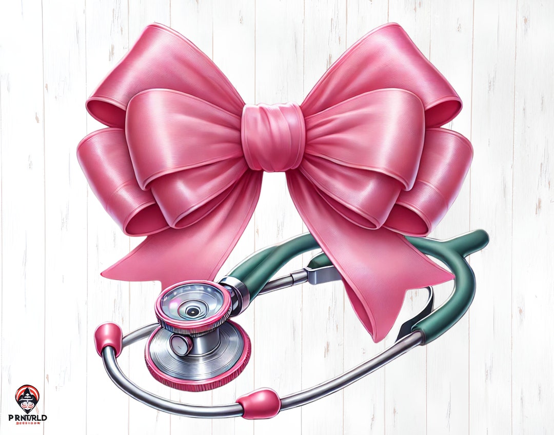 Nurse Coquette Bow Png Svg,nurse Sublimation Designs Png Svg,nurse ...