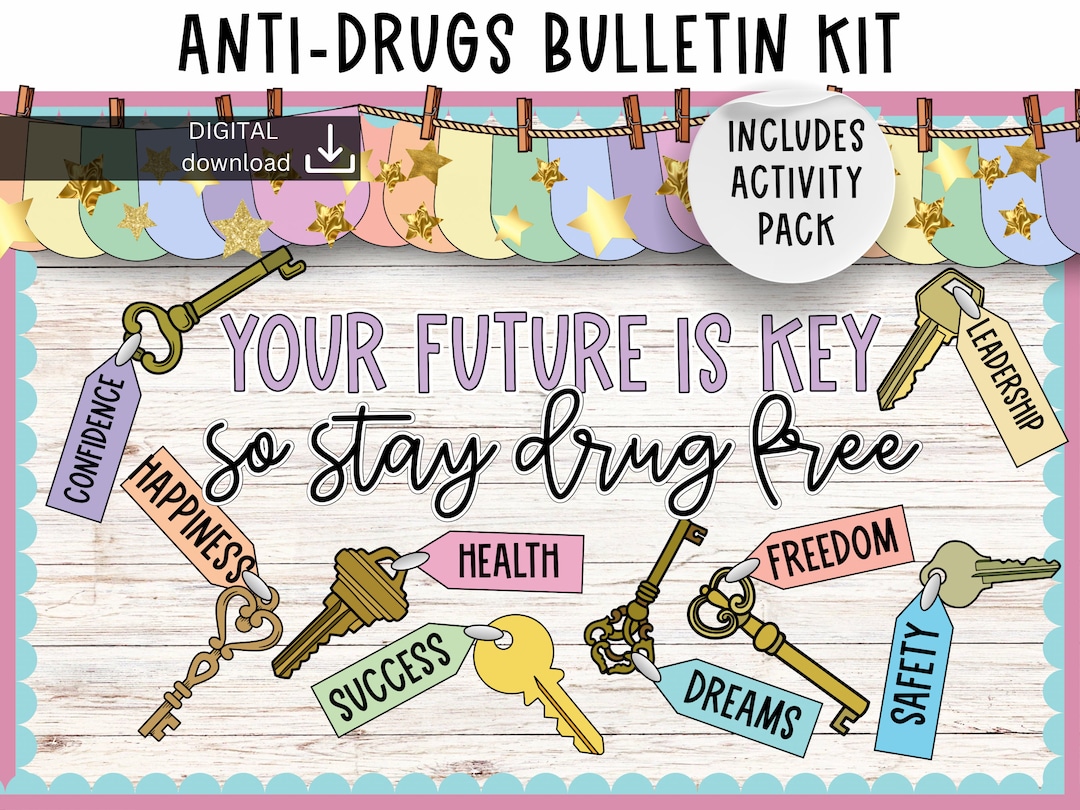 Anti-drug Bulletin Board | Health Bulletin Board | Wellbeing Bulletin ...