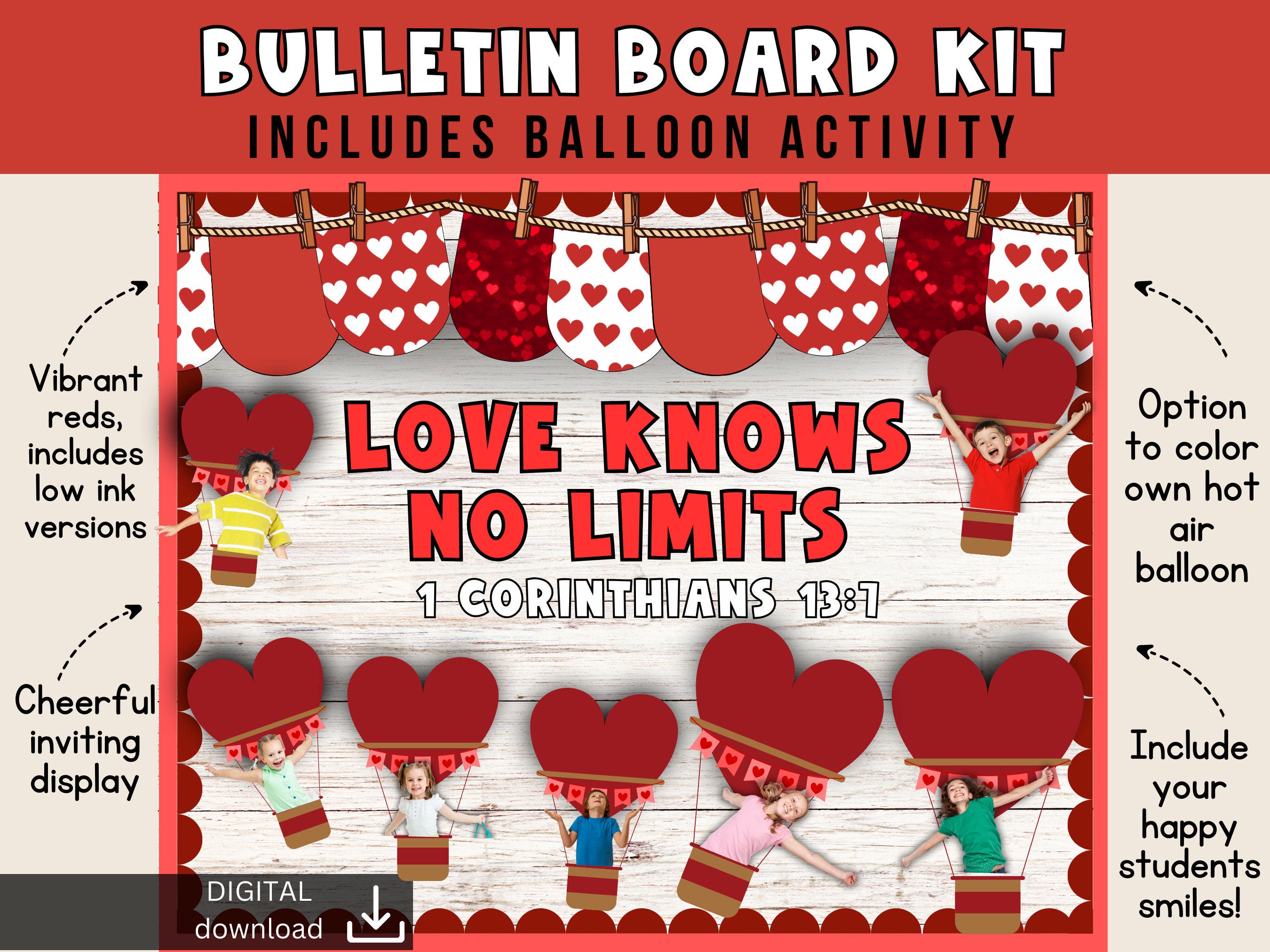 Valentine Bulletin Board | Christian Bulletin Board | Religious ...