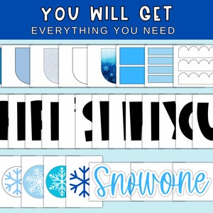 Penguin Bulletin Board Kit | Classroom Decor for Winter | Digital ...