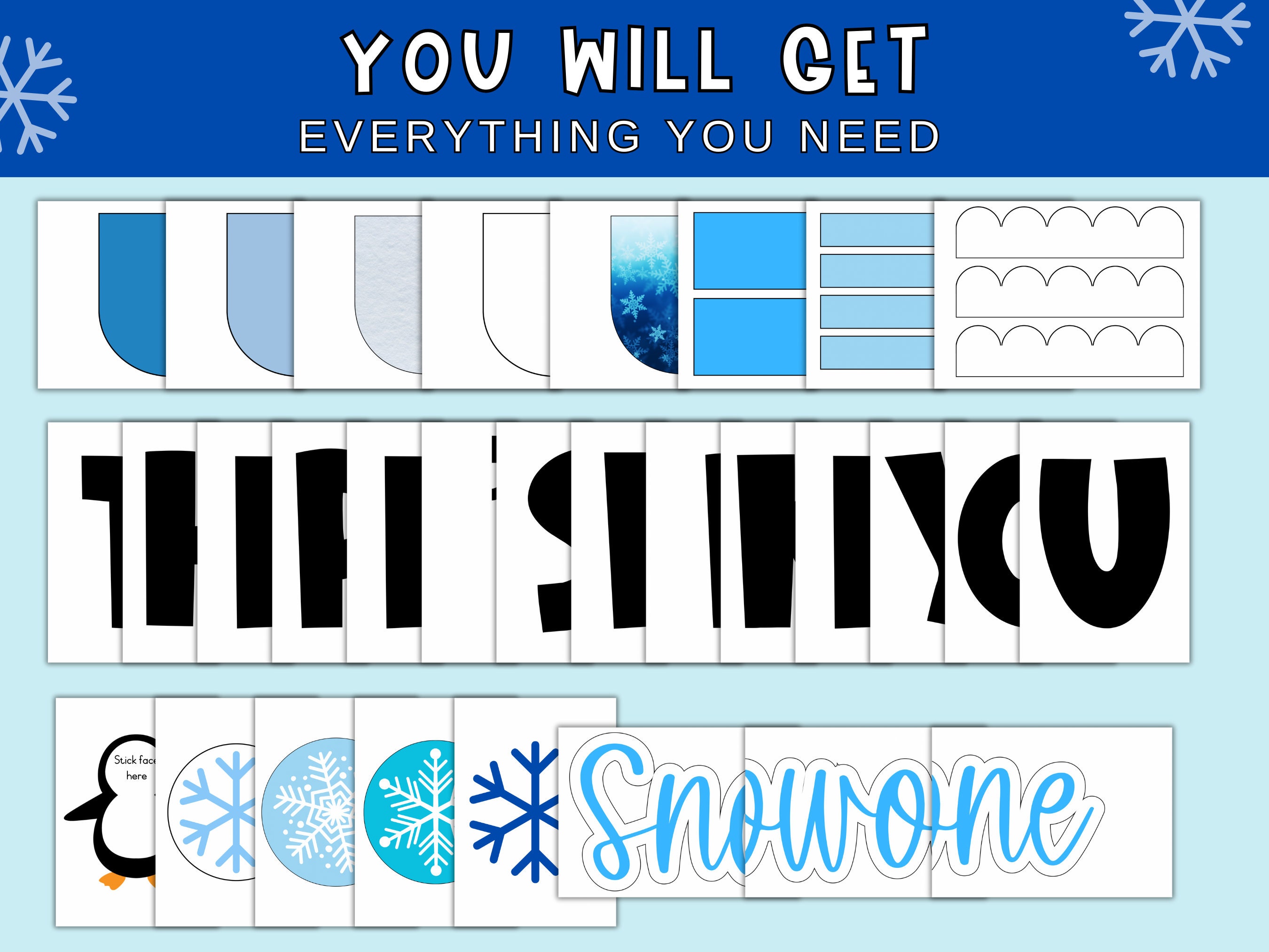 Penguin Bulletin Board Christmas Bulletin Board Childrens Faces ...