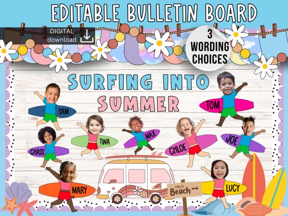 Diving Into Summer Bulletin Board Kit | End Of Year Ocean Classroom ...