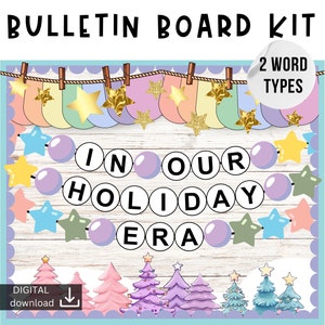 Friendship Bracelet Bulletin Board | Christmas Bulletin Board Decor ...