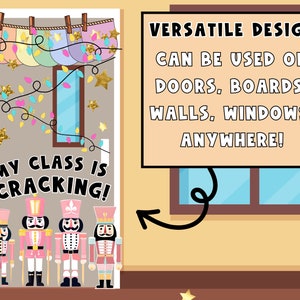 Nutcracker Bulletin Board | Christmas Classroom Decor | Festive ...