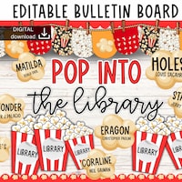 Popcorn/ Movie Theme Back to School Bulletin Board and Door Kit - Etsy UK