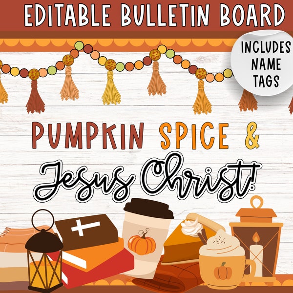 Religious Fall Decor - Etsy