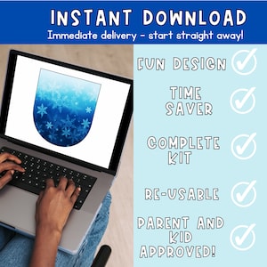 Penguin Bulletin Board Kit | Classroom Decor for Winter | Digital ...