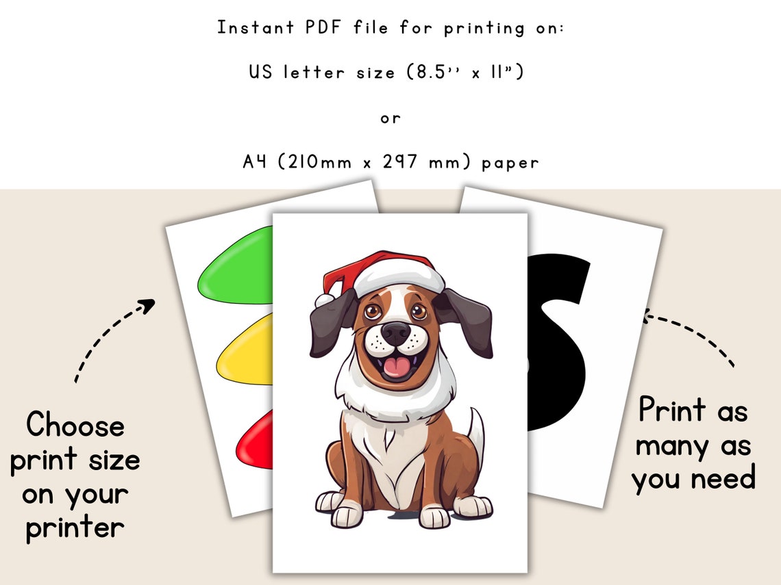 Dogs Bulletin Board | Christmas Classroom Decor | Puppy Bulletin Board ...