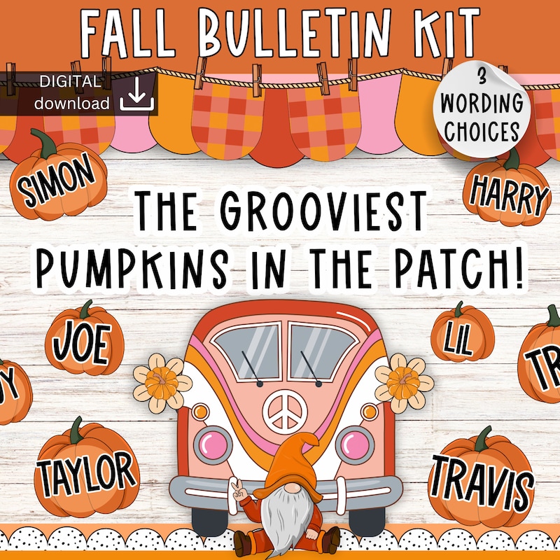 Pumpkin Decorating Kit - Etsy