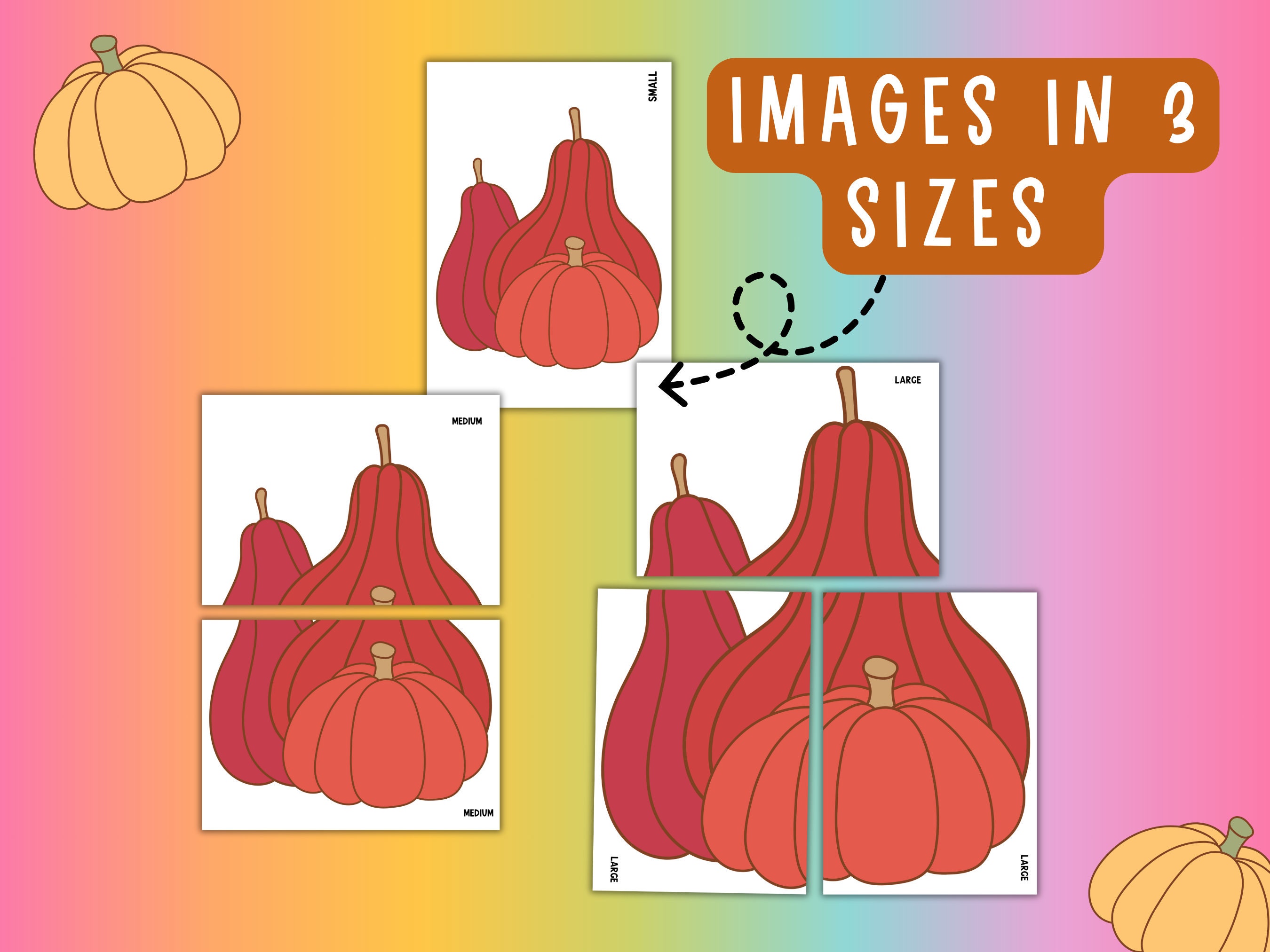 Pumpkin Bulletin Board Kit | Fall Bulletin Board | Colorful Classroom ...