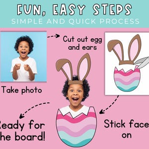 April Bulletin Board Bunny Bulletin Board Easter Bulletin Board Easy ...
