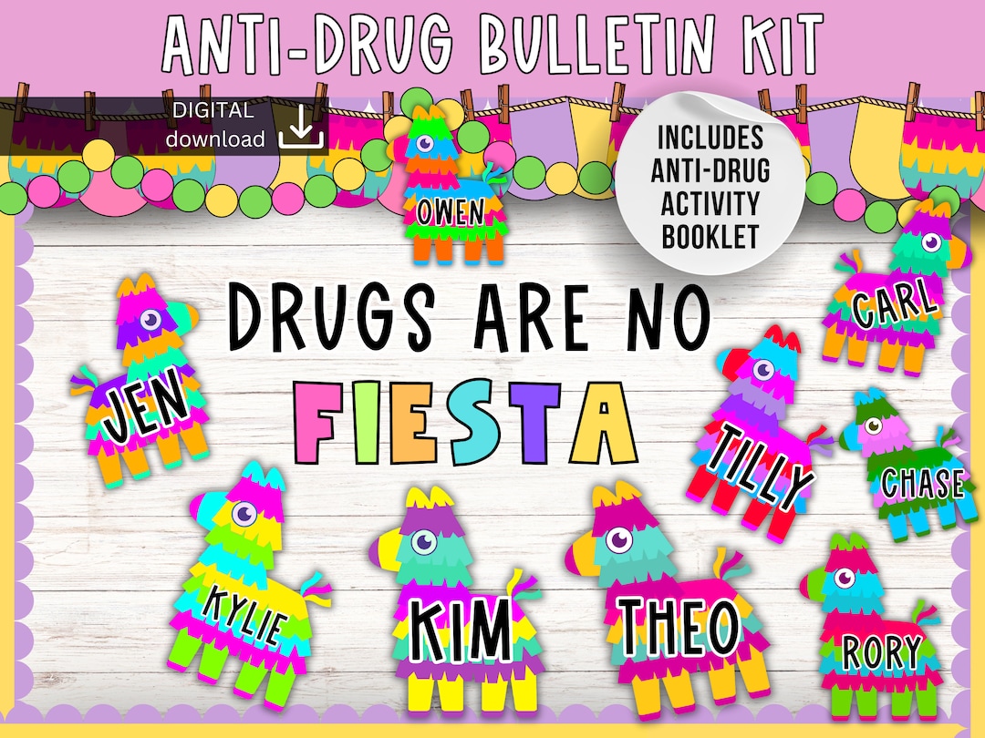 Anti-drug Bulletin Board | Just Say No Bulletin Board | Fiesta Bulletin ...