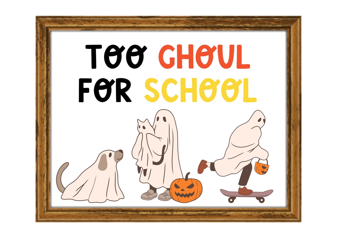 Halloween Shelves Bulletin Board | Spooky Classroom Decor | Halloween ...