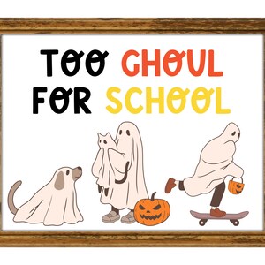 Halloween Shelves Bulletin Board | Spooky Classroom Decor | Halloween ...
