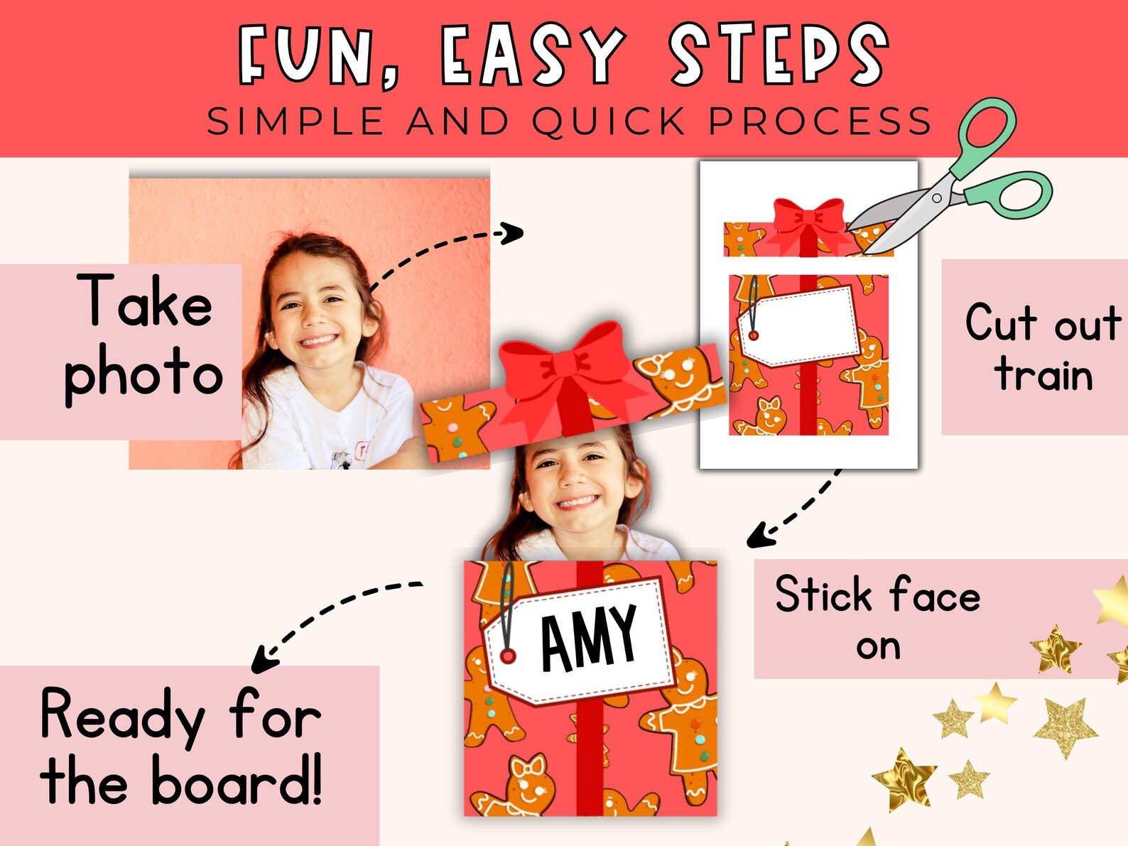 Christmas Bulletin Board | Holiday Classroom Decor | Christmas Gift ...