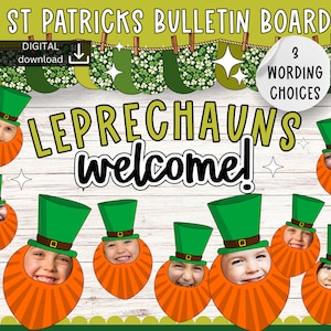 St Patrick’s Day Bulletin Board | Leprechaun Bulletin Board | March ...