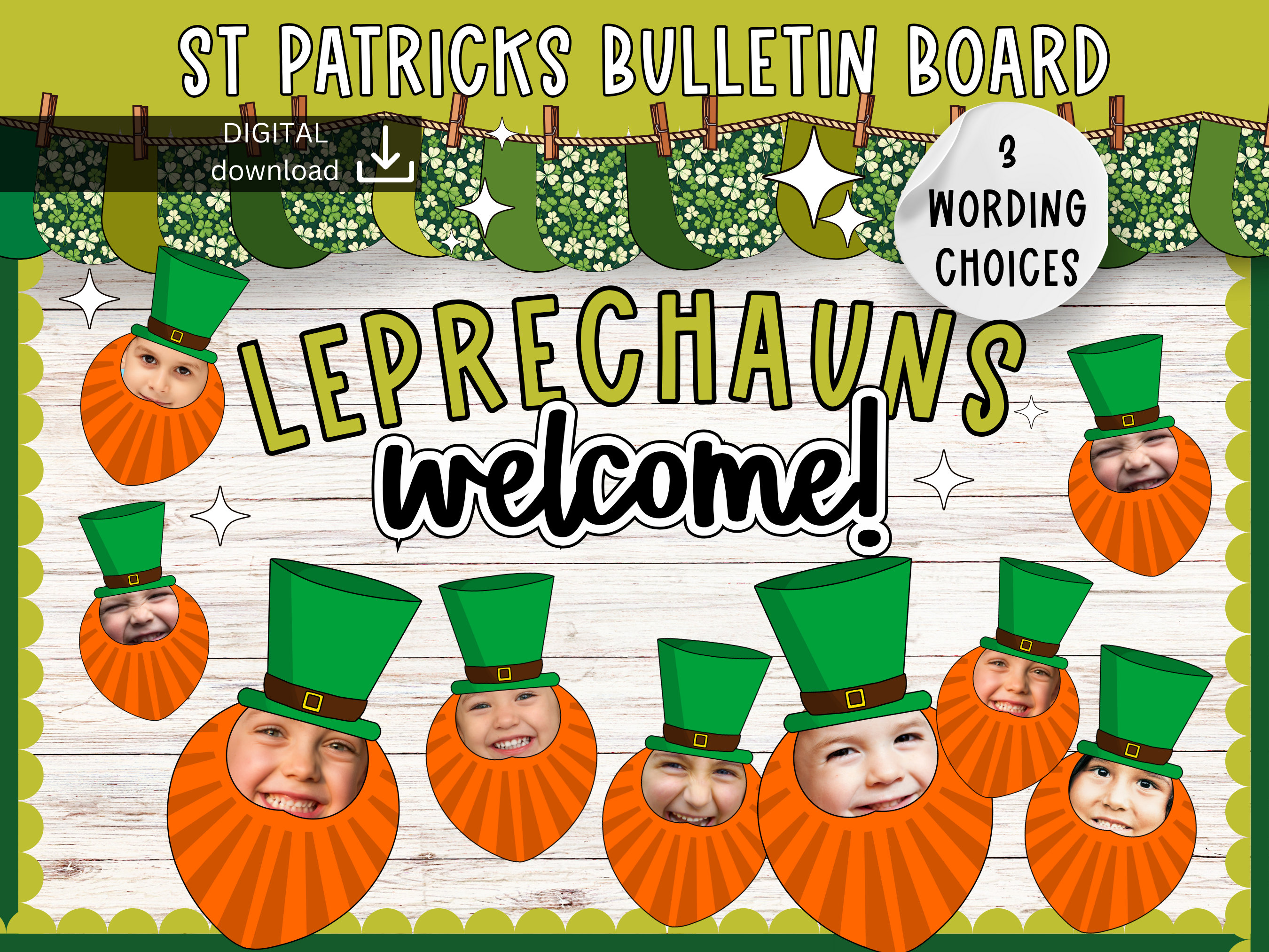 St Patrick’s Day Bulletin Board | Leprechaun Bulletin Board | March ...