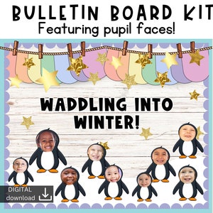 Christmas Bulletin Board | Children’s Faces Christmas Bulletin ...