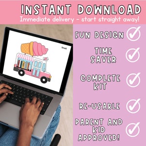 Library Bulletin Board | Summer Reading Bulletin Board | Ice Cream ...