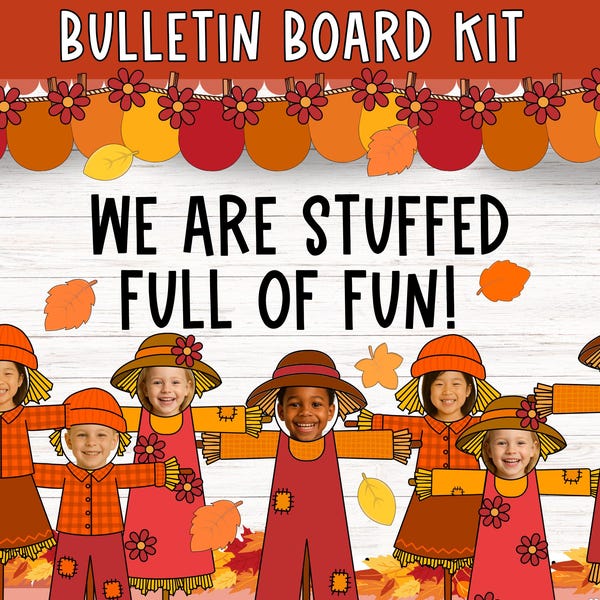 Scarecrow Bulletin Board - Etsy