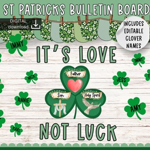 St Patrick’s Day Bulletin Board | Holy Trinity Bulletin Board ...