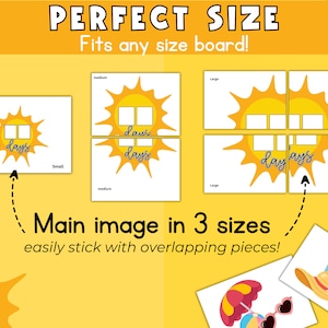 Summer Countdown Bulletin Board | End of Year Bulletin Board | Seaside ...