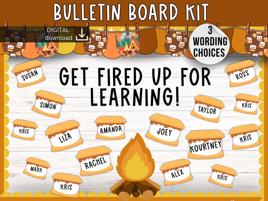 Back to School Bulletin Board | Welcome Back Bulletin Board | New Year ...